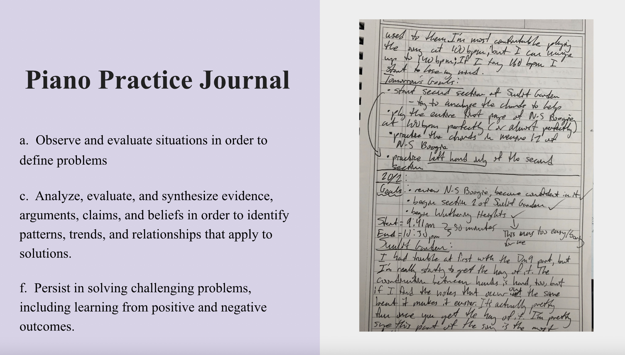 Portfolios & Roundtables: Students Reflect on Their Learning and Growth ...